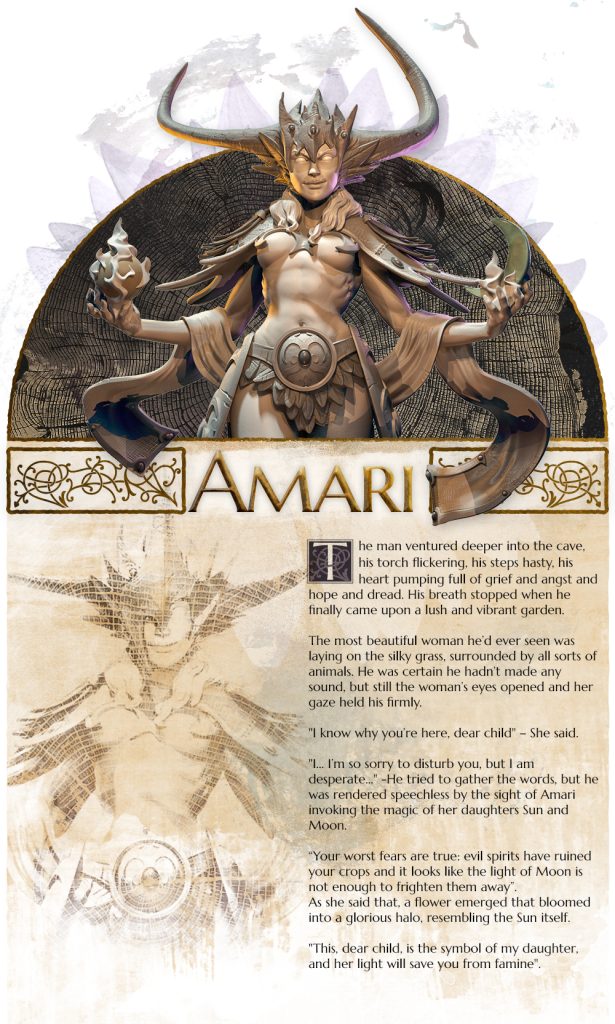 Amari bust - Akelarre Models