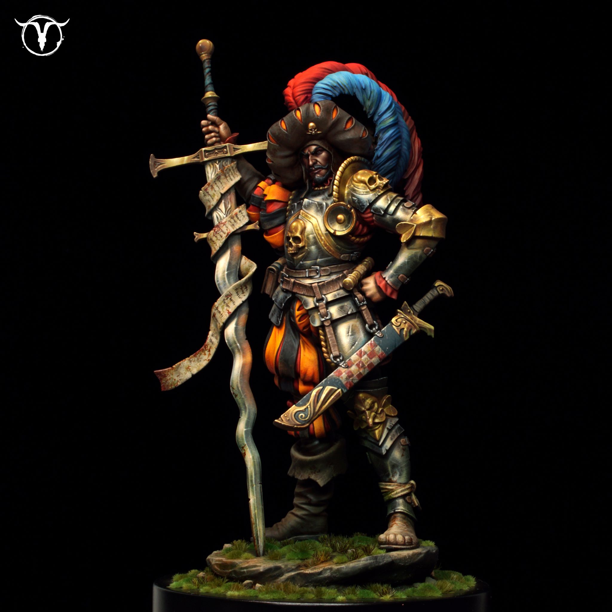 "Corwin," The mercenary Lansquenet. - Akelarre Models
